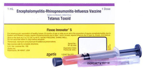 Fluvac Innovator 5 Horse Vaccine (5-way shot) — Jeffers