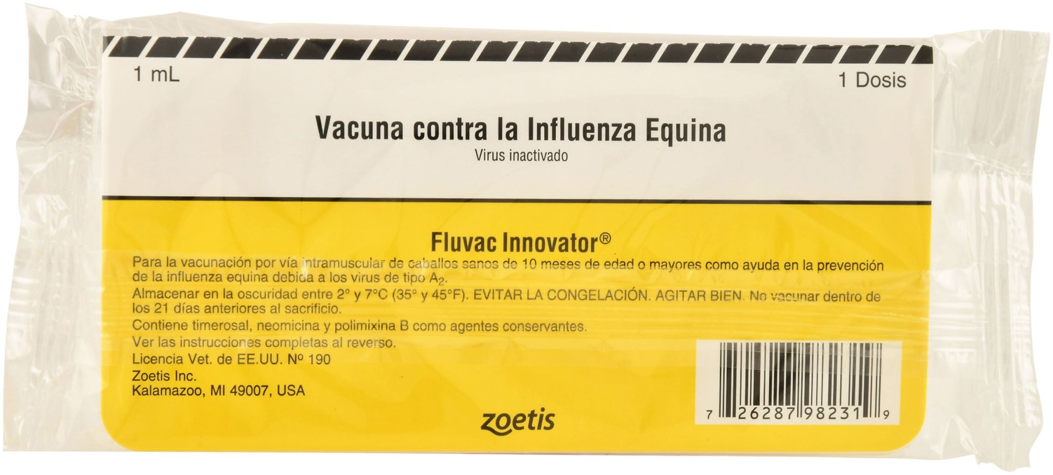 FluVac Innovator Vaccine for Horses — Jeffers