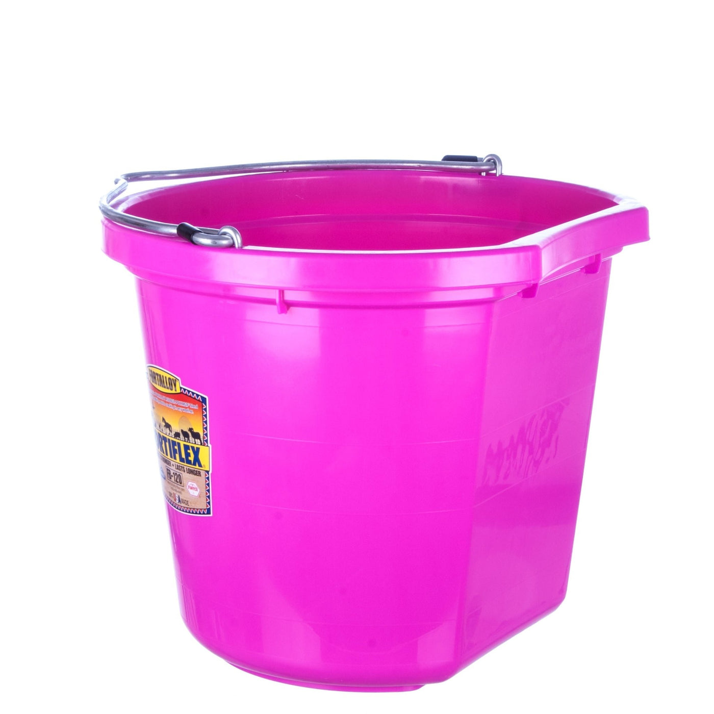 Fortiflex Flatback Bucket for Livestock, 5 Gallon — Jeffers