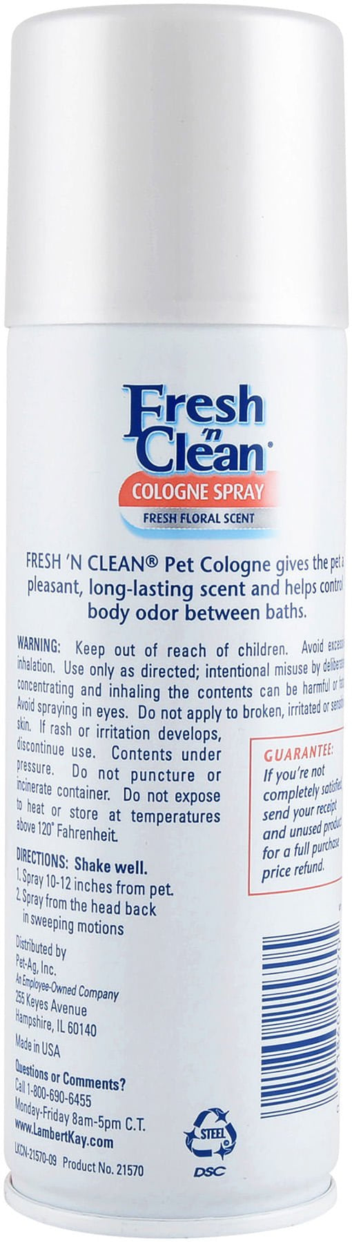 Fresh 'n Clean Odor Control Pet Cologne Spray — Jeffers