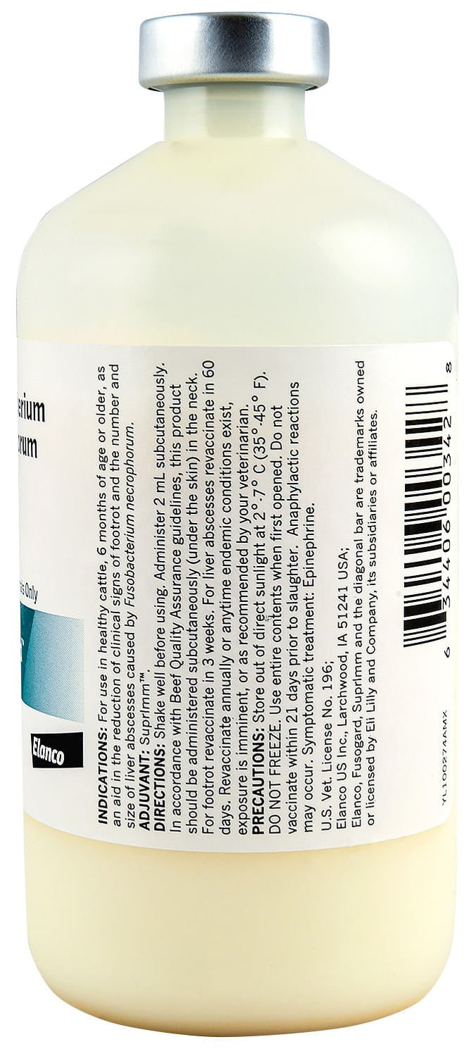 Fusogard Cattle Vaccine for Foot Rot Protection — Jeffers