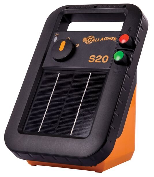 Gallagher S20 Portable Solar Fence Energizer, Lithium — Jeffers
