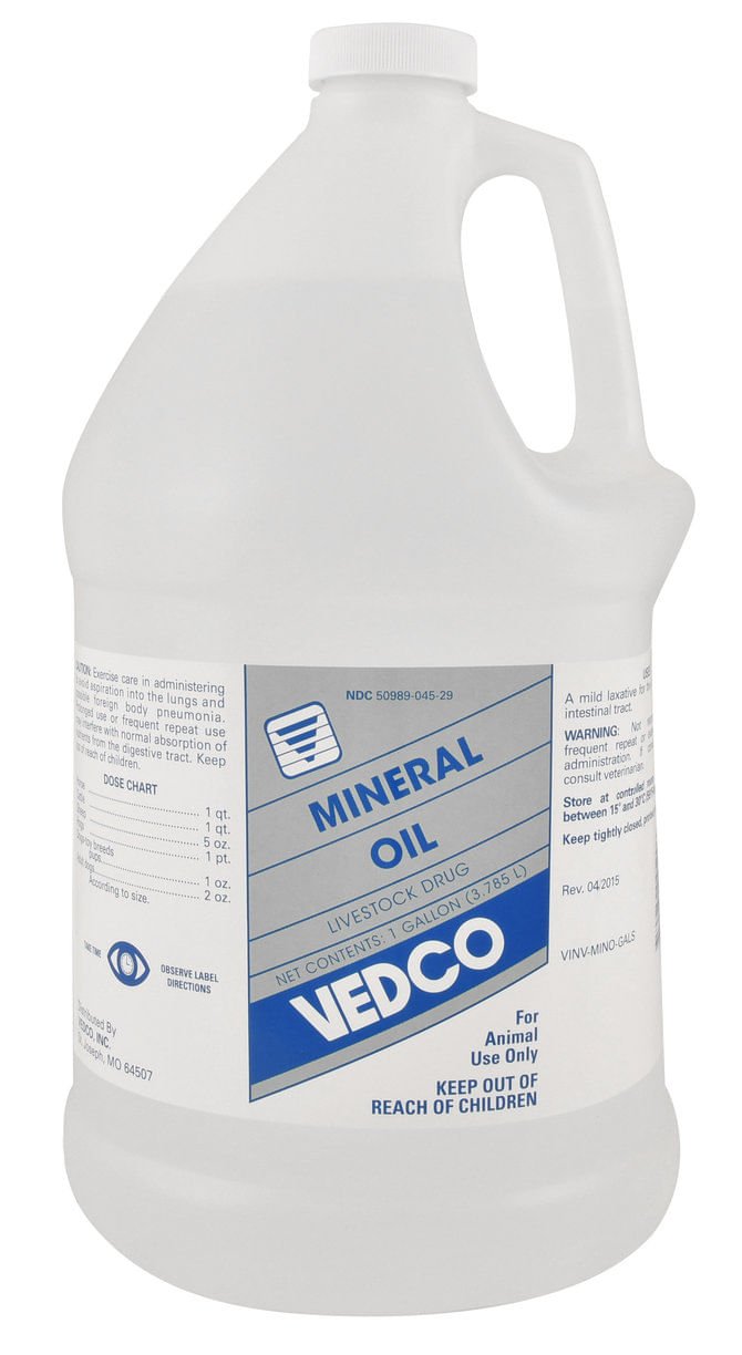 Generic Mineral Oil Internal Lubricant or Laxative — Jeffers