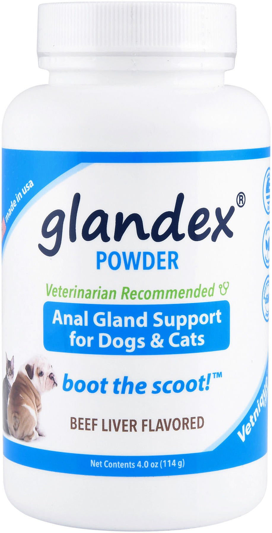 Glandex Powder for Dogs & Cats, Beef Liver Flavor — Jeffers