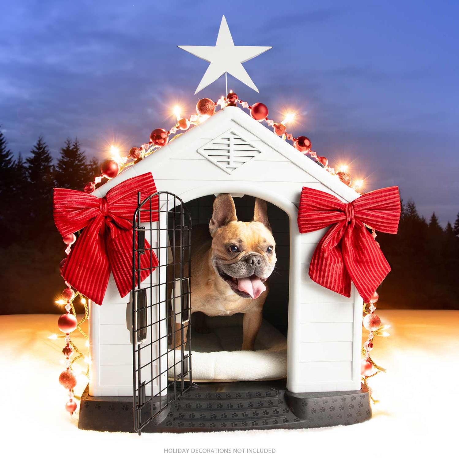 Archstone Pets Green Shingle Roof Dog House — Jeffers