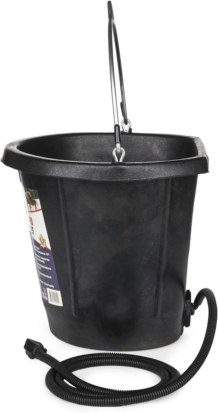 Farm Innovators Heated Livestock Waterer Flat-Back Bucket — Jeffers