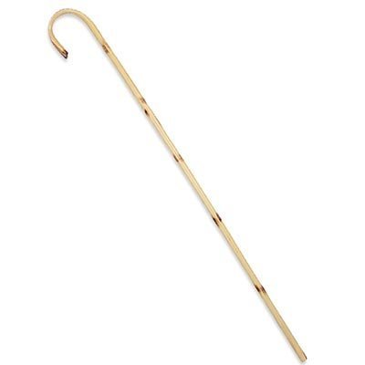 5' Hickory Shepherd Crook for Livestock Management — Jeffers