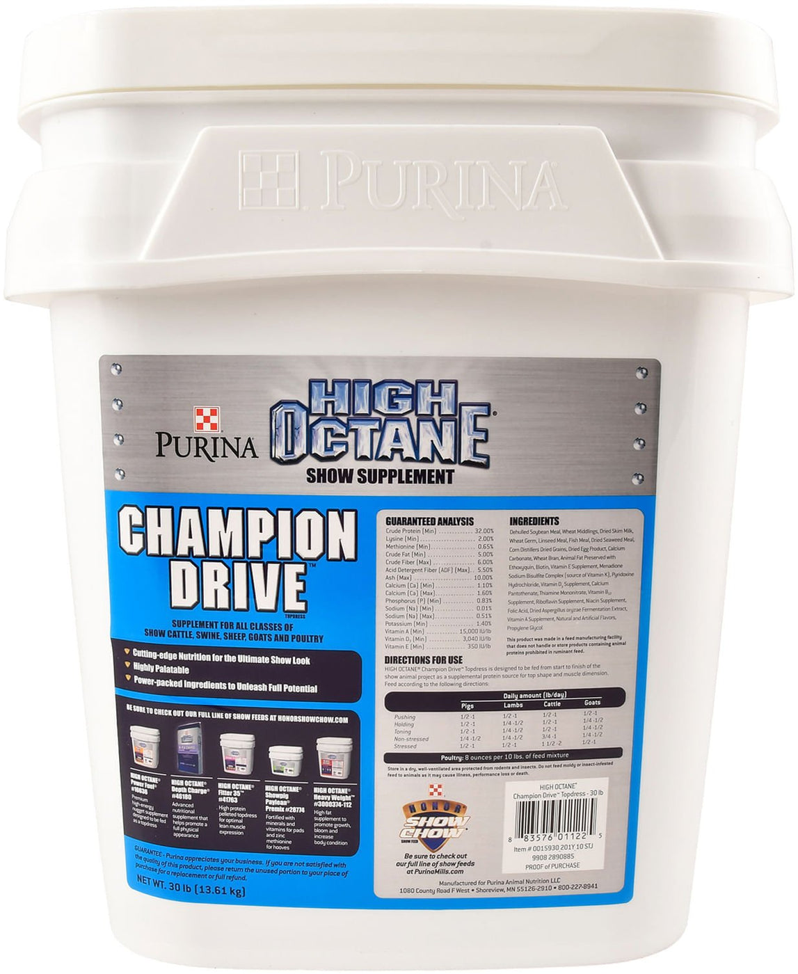 Purina High Octane Champion Drive Topdress — Jeffers
