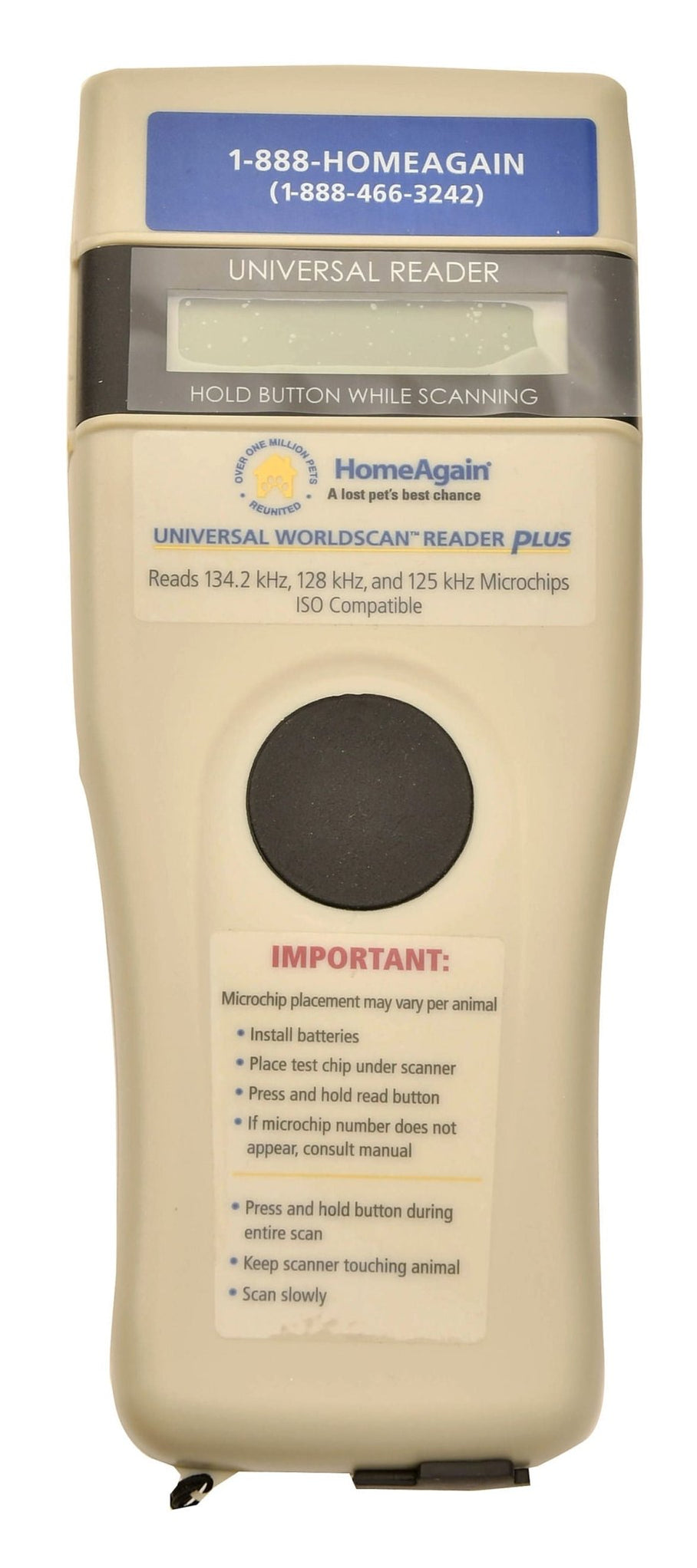 Scanner & Pet Microchips by HomeAgain Pet Recovery System — Jeffers