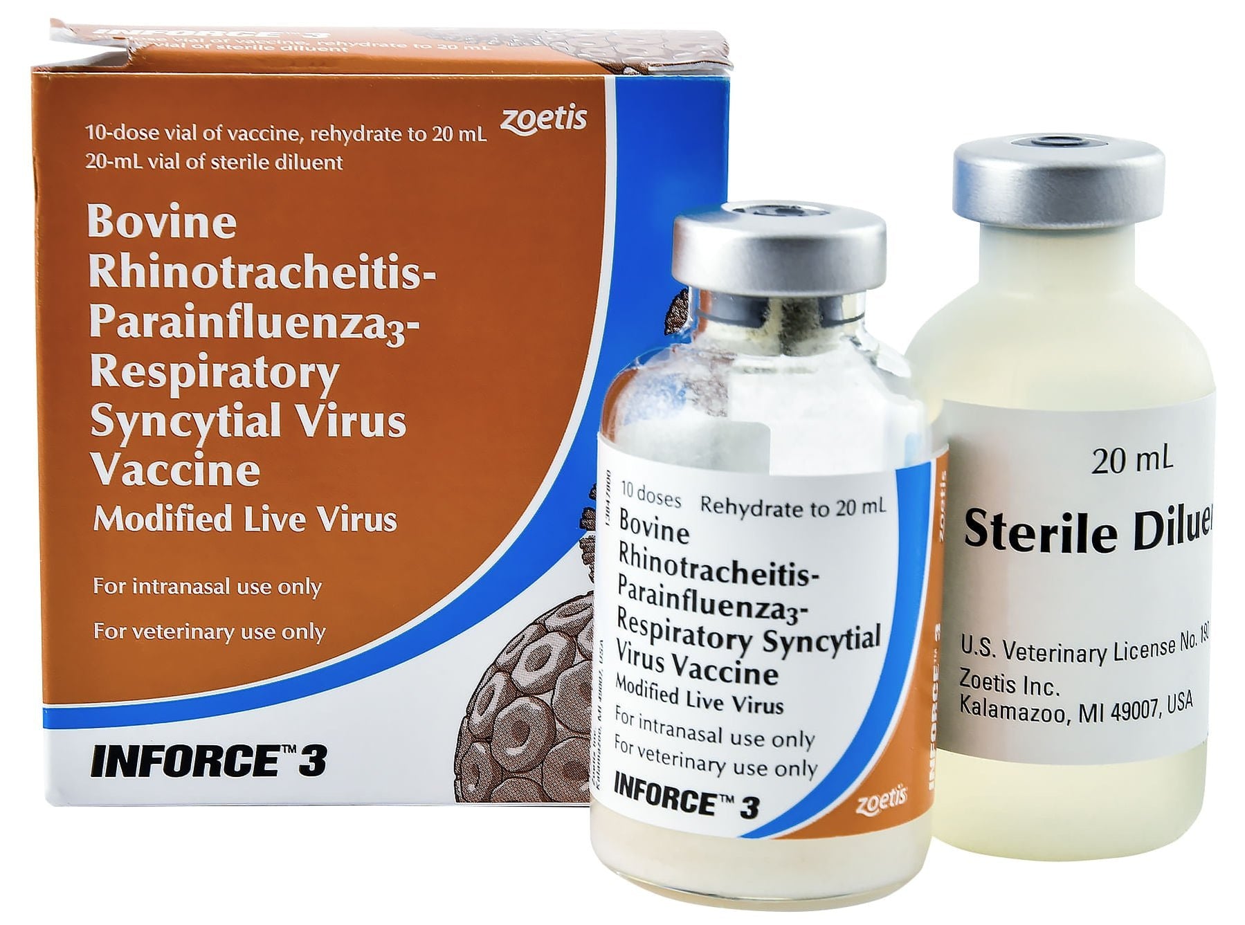 INFORCE 3 Cattle Vaccine for Respiratory Disease — Jeffers