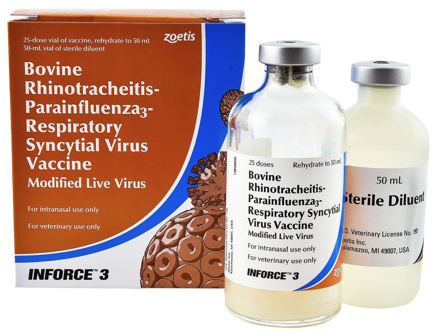 INFORCE 3 Cattle Vaccine for Respiratory Disease — Jeffers