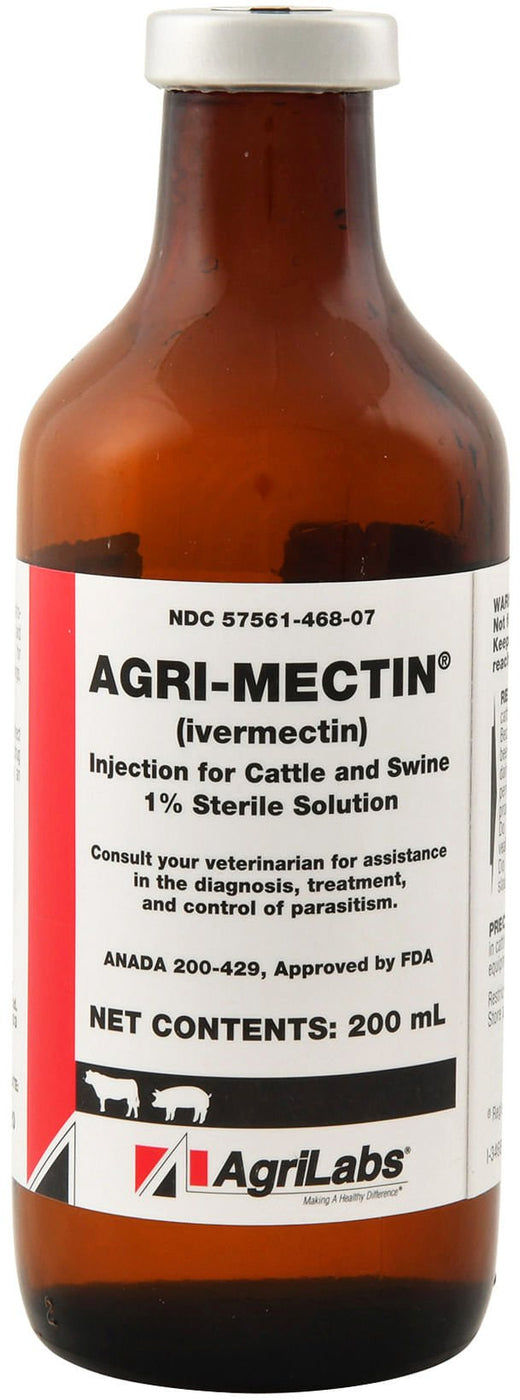 Injectable Ivermectin Cattle and Swine Dewormer — Jeffers
