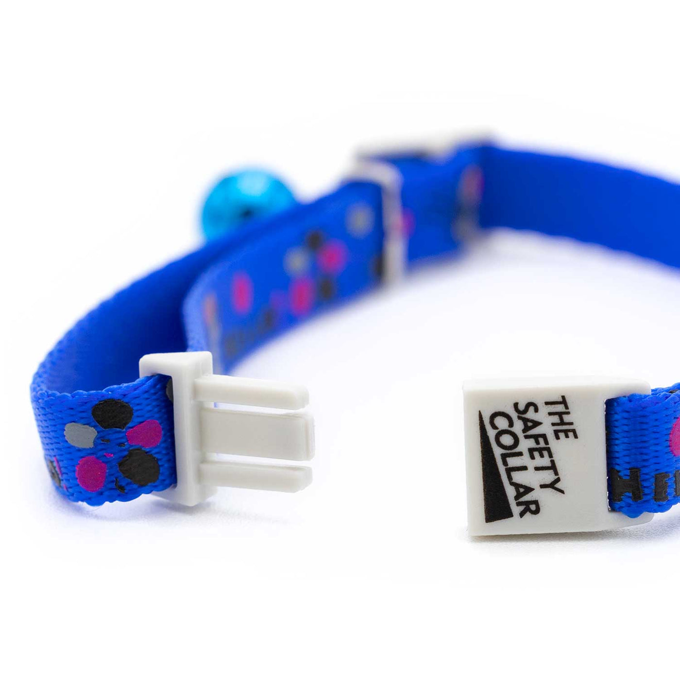 Jeffers Adjustable Safety Cat Collar with Bell, 8"-12"