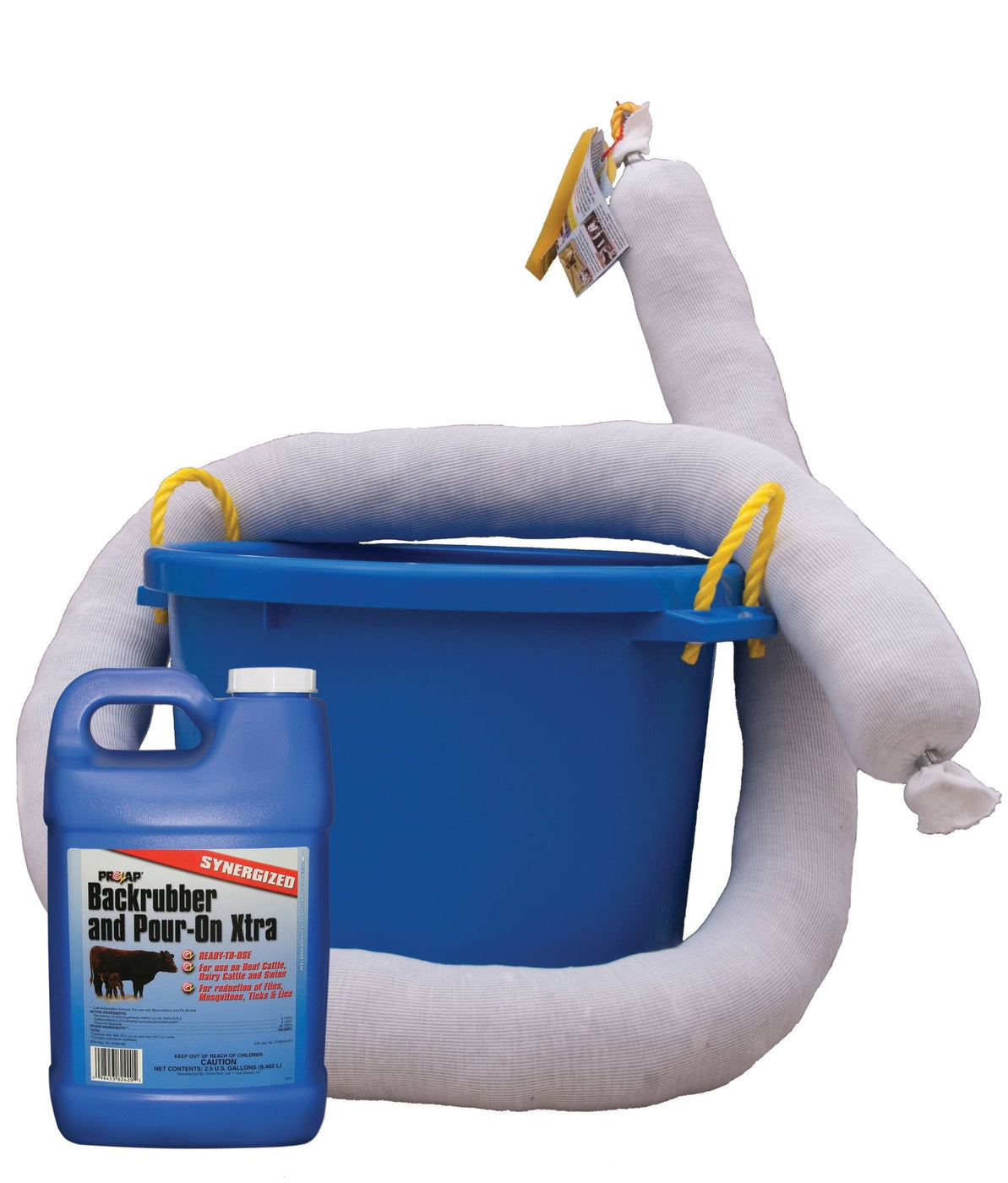 Jeffers Cattle Rub Tub for Fly Control