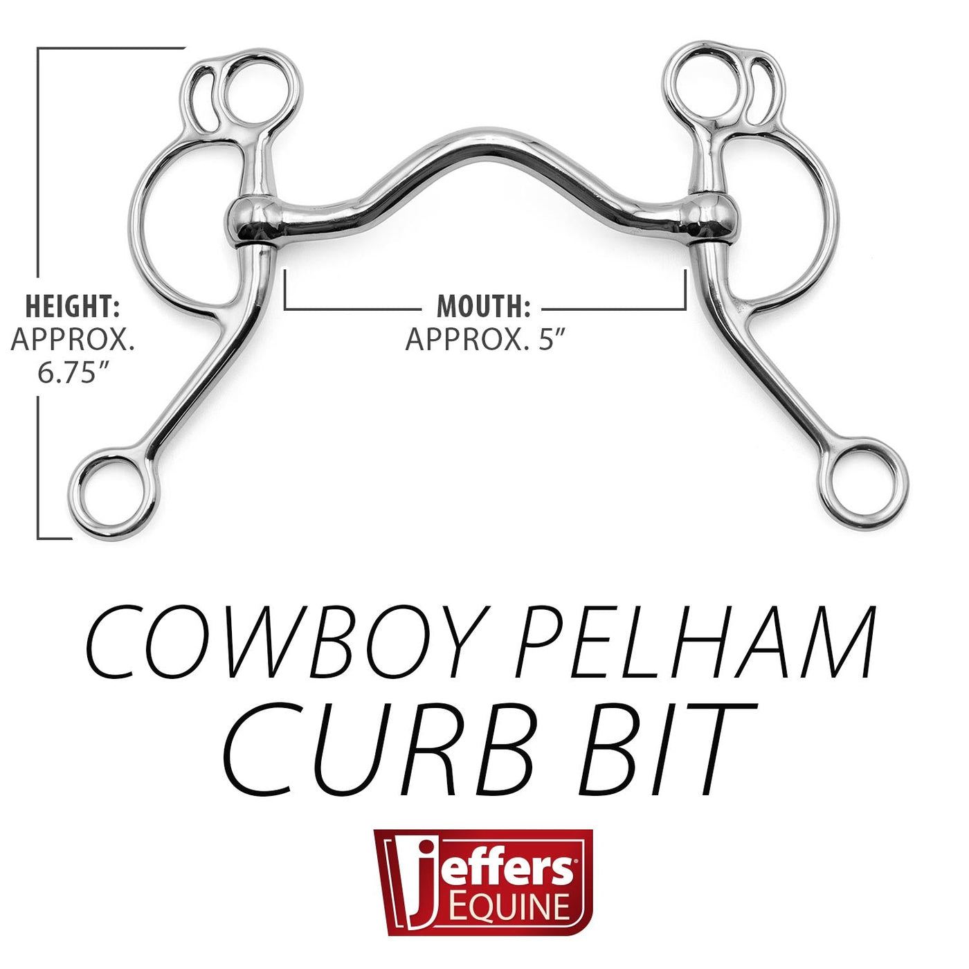 Cowboy Pelham Horse Bits — Jeffers