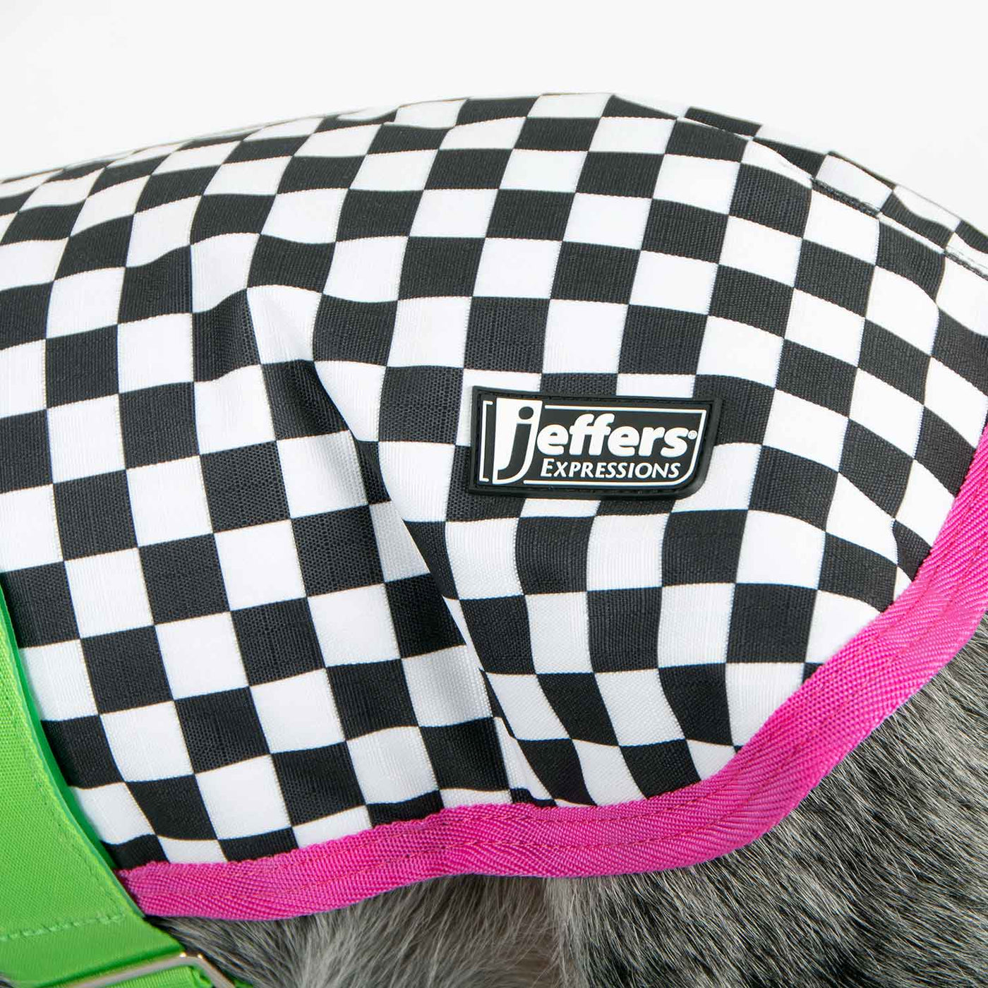 Jeffers Expression Dog Coat, Party Cheetah