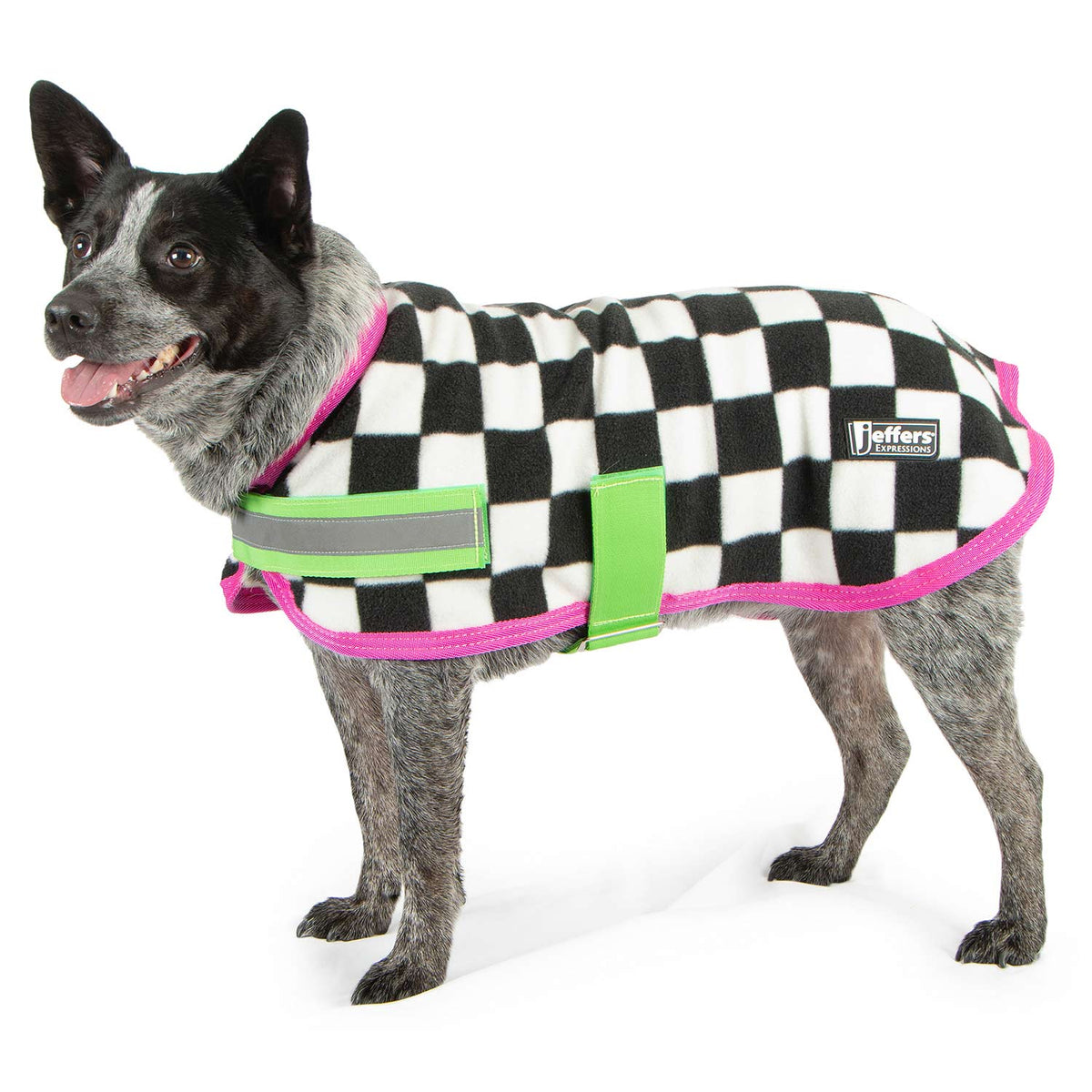 Jeffers Expression Dog Fleece Coat