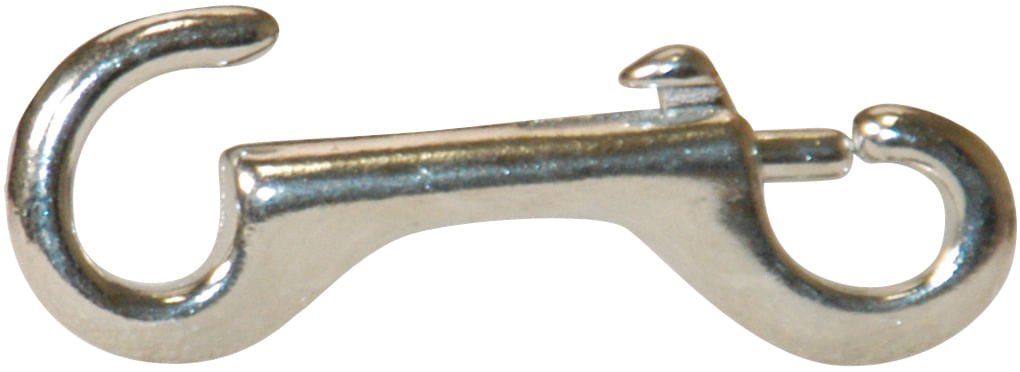 Jeffers Open Eye Snap, Brass or Zinc Plated