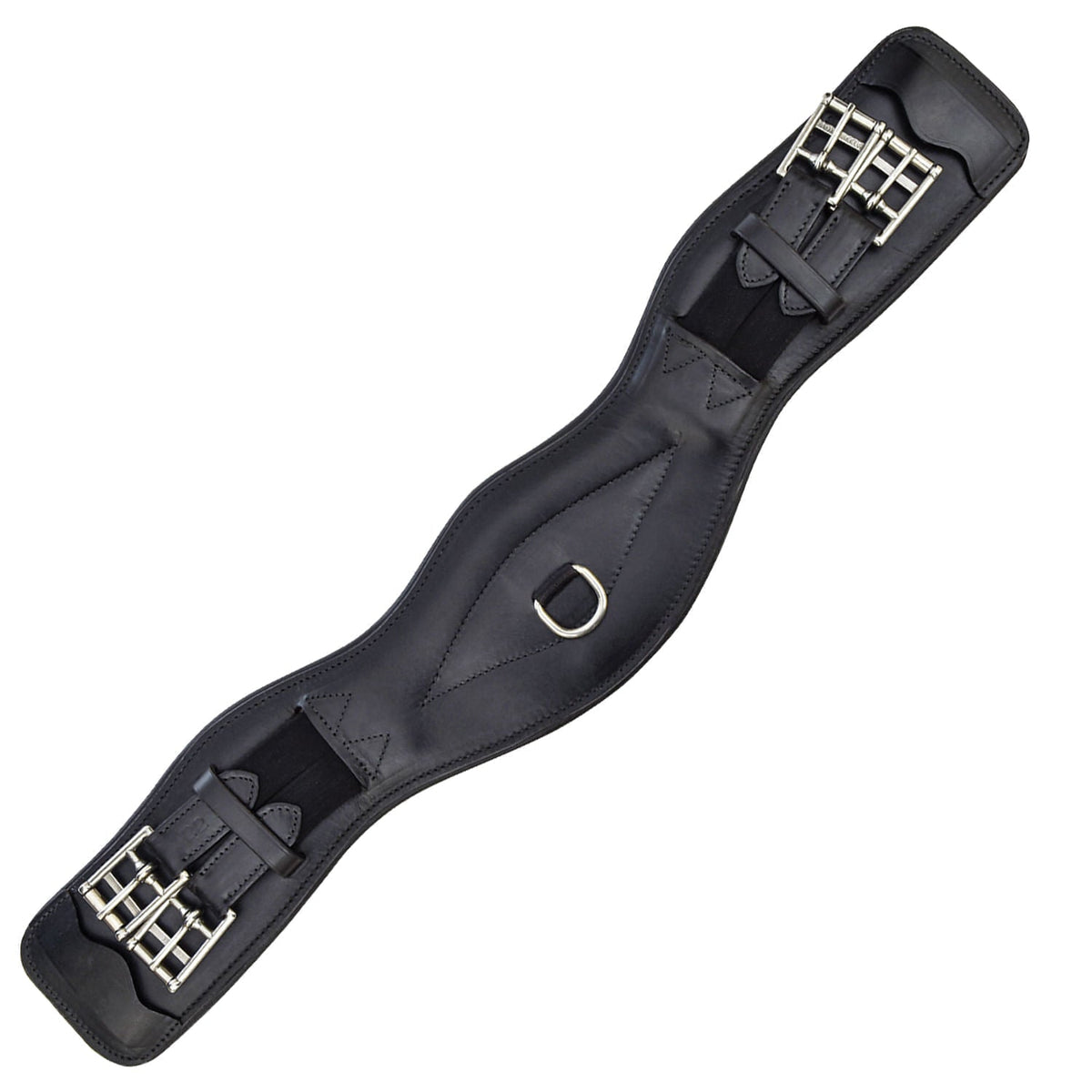 Uniquely English Contoured Dressage Girth for Horses — Jeffers