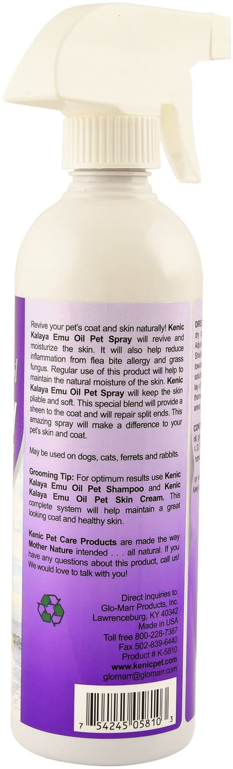 Kenic Kalaya Emu Oil Pet Spray — Jeffers
