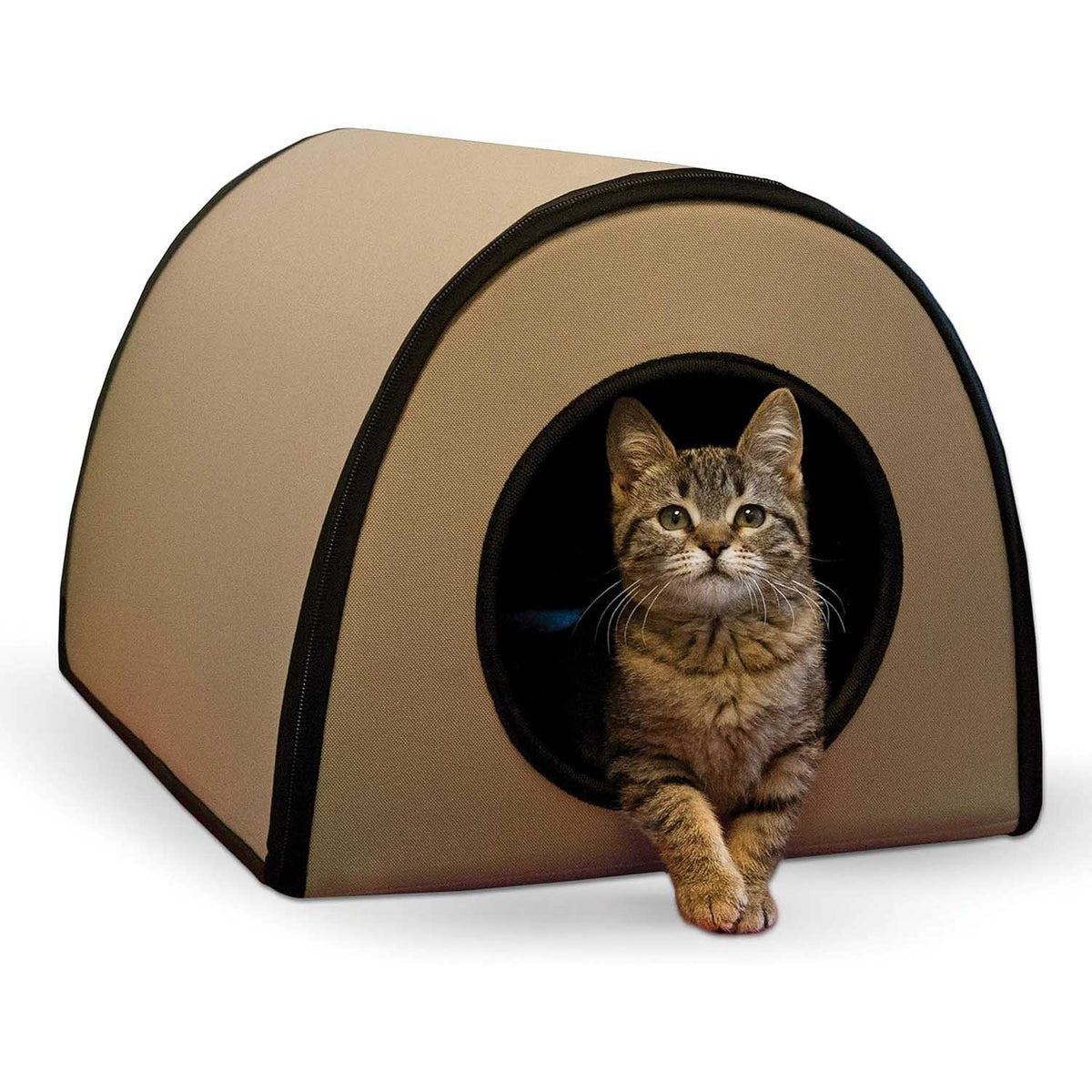 K&H Pet Products Thermo Mod Kitty Shelter Outdoor Heated Kitty House ...