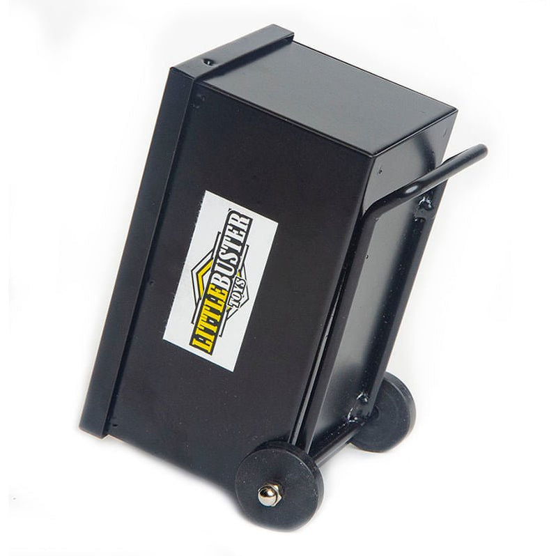 Little Buster Upright Show Box with Dolly, Black — Jeffers