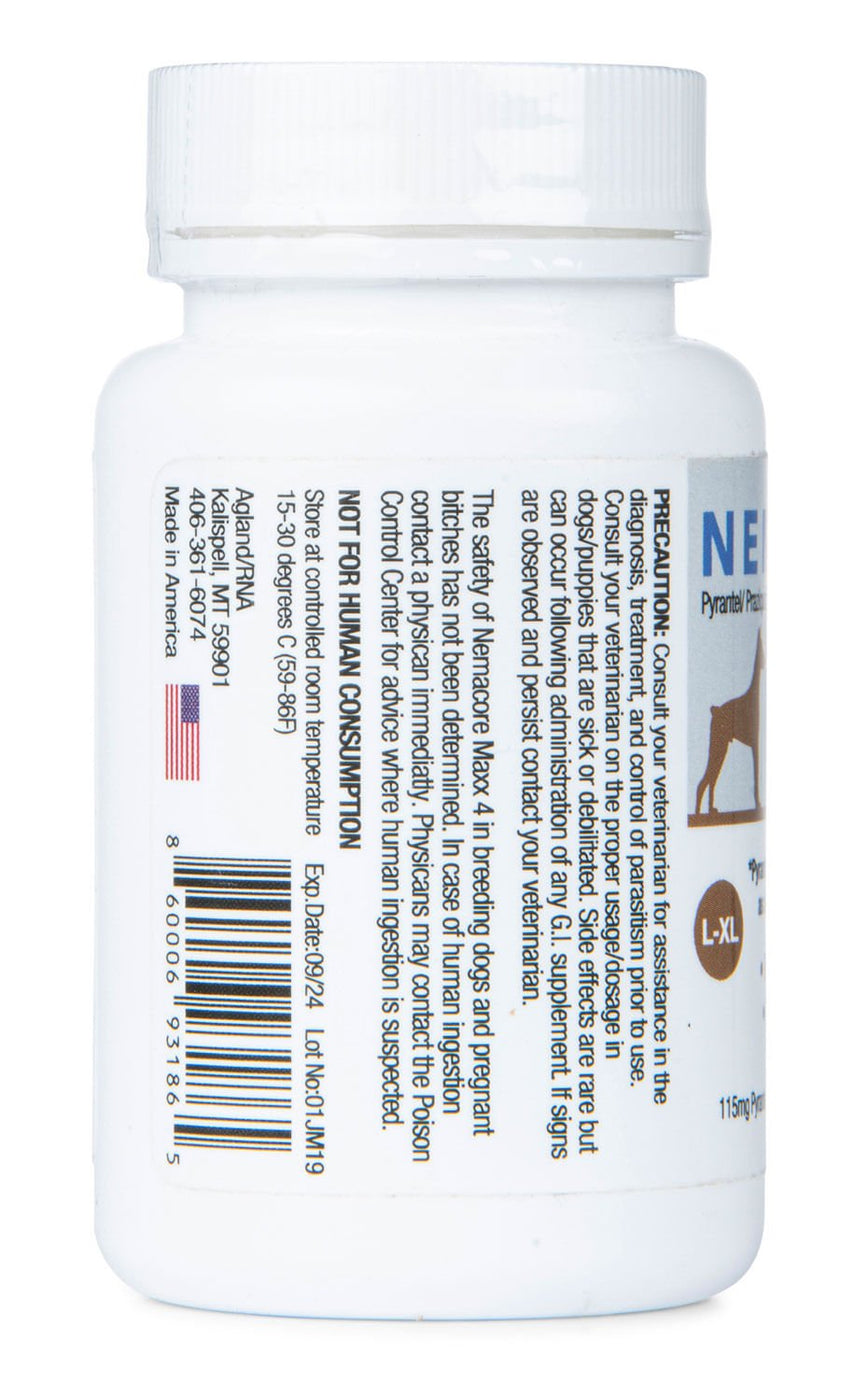 Nemacor Maxx 4 Dewormer for Dogs and Puppies — Jeffers