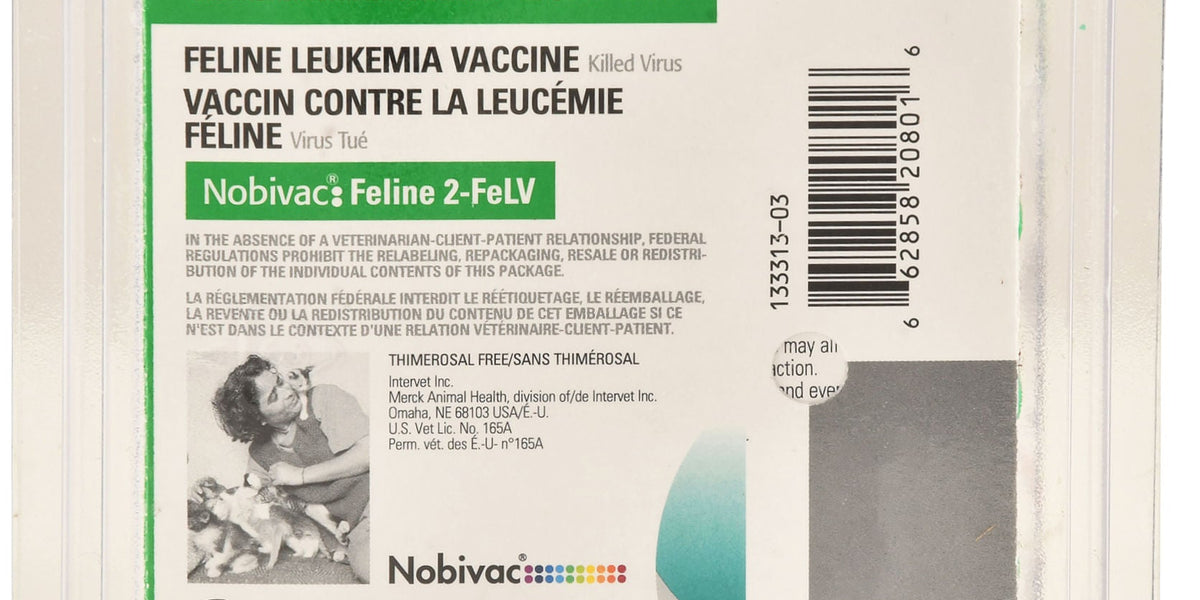 Nobivac FeLV Vaccine for Cats, 25 Doses — Jeffers