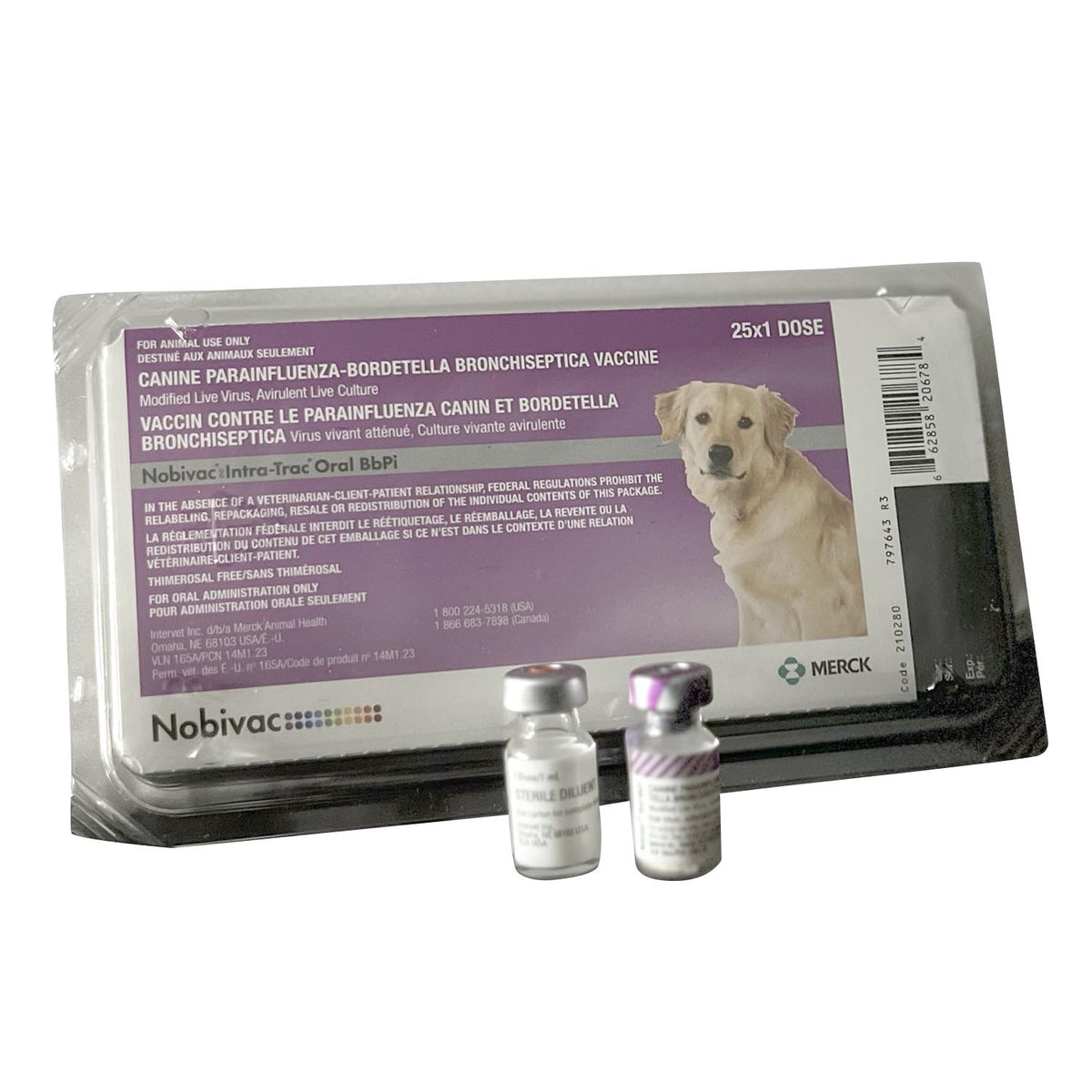 Nobivac Intra-Trac Oral BbPi Dog Vaccine — Jeffers