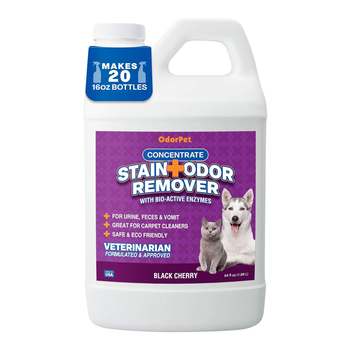 OdorPet Concentrate for Pet Messes Anywhere, 2.5 Gallon — Jeffers