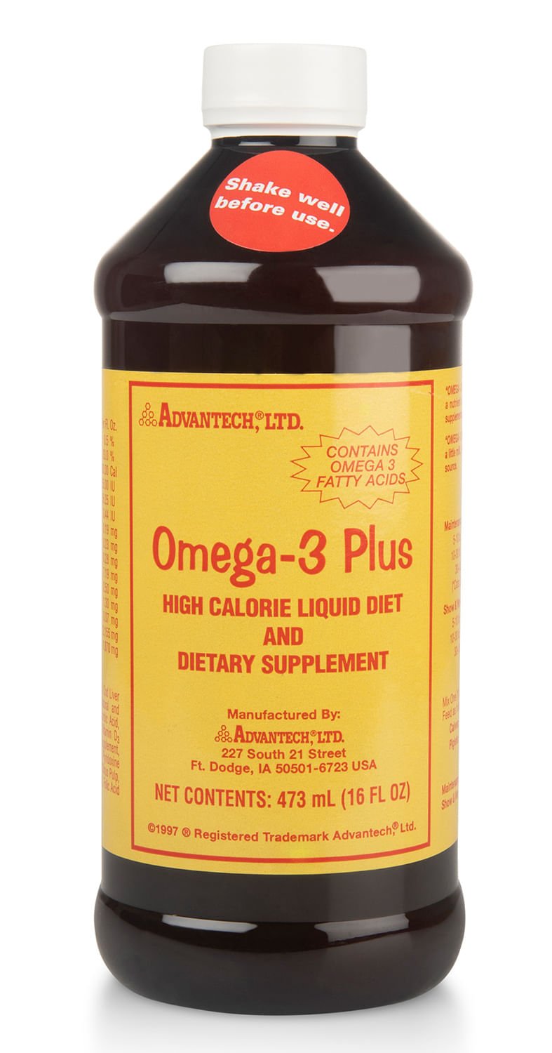 Omega-3 Plus High Calorie Liquid Diet and Dietary Supplement — Jeffers