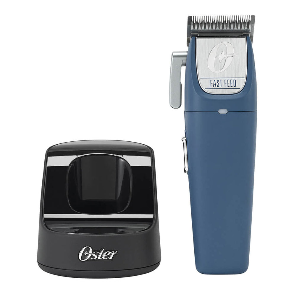 Oster Cordless Fast Feed Clipper for Pet Grooming, Blue — Jeffers