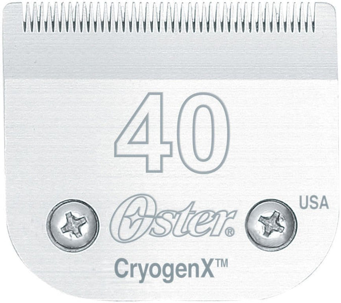 Oster Size 40 CryogenX Blades | Traditional or Elite — Jeffers