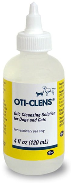 Oti-Clens Ear Cleaning Solution for Dogs and Cats, 4 oz — Jeffers