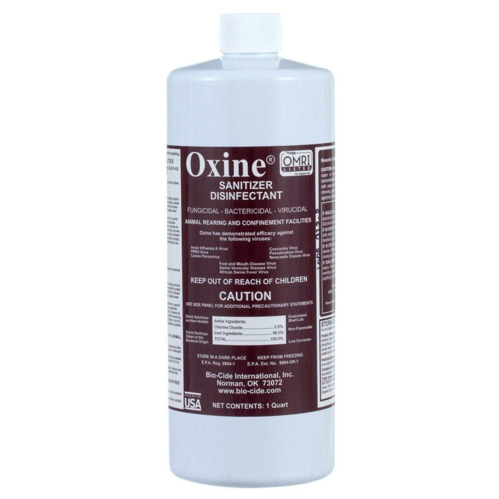 Oxine AH, Sanitizer for Animal Facilities — Jeffers