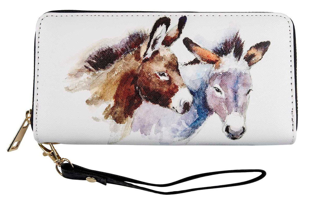 Pair of Donkeys Clutch Wallet — Jeffers
