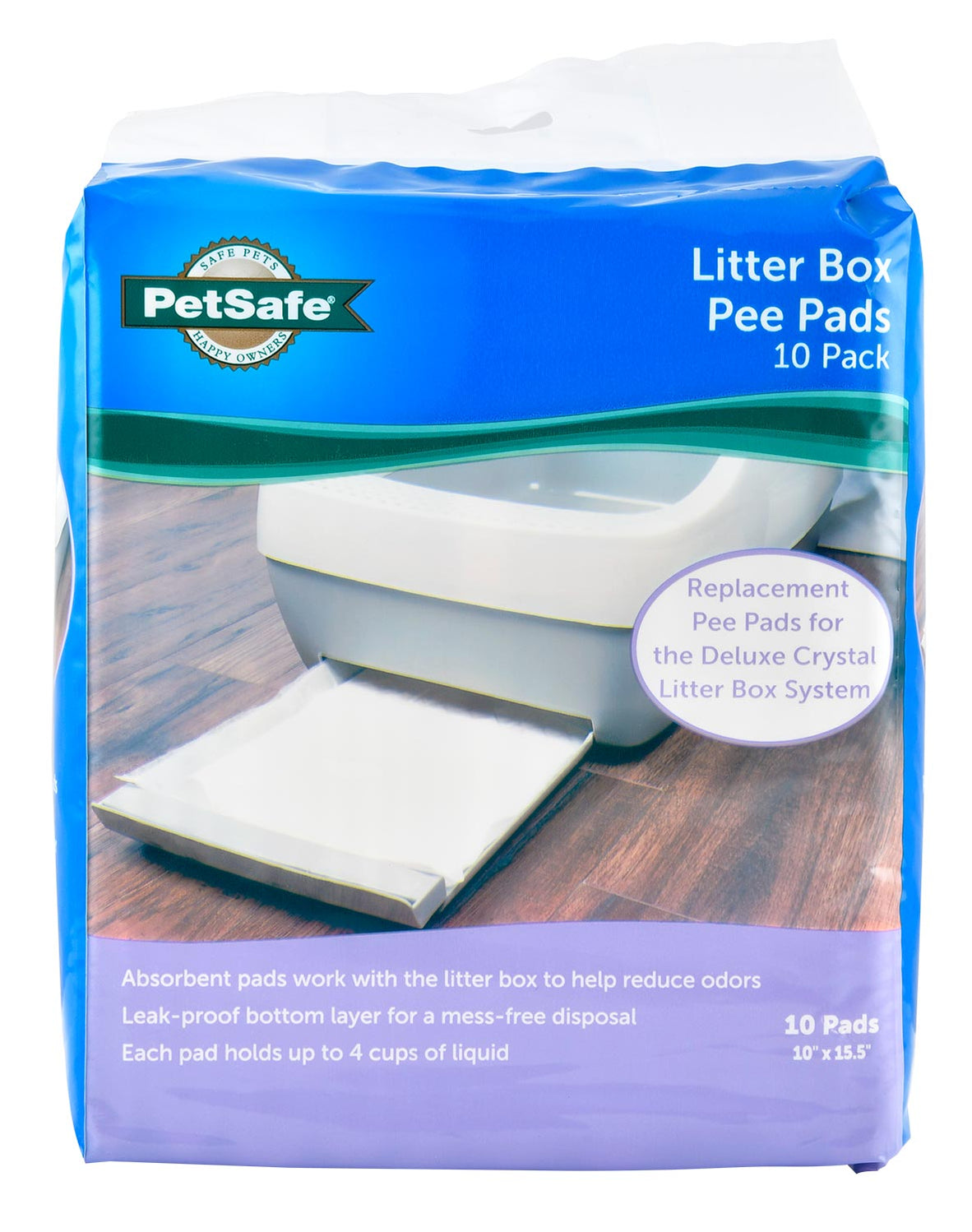 PetSafe Scoop-Free Deluxe Crystal Litter Box System & Accessories, 2pk ...