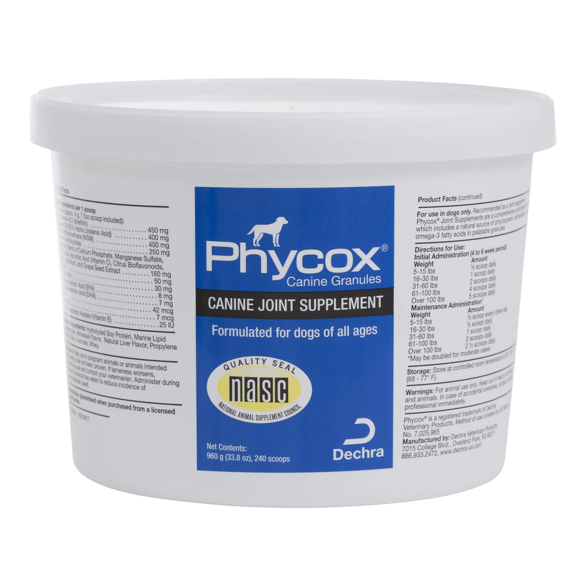 Phycox Granules Advanced Joint Support Supplement for Dogs — Jeffers