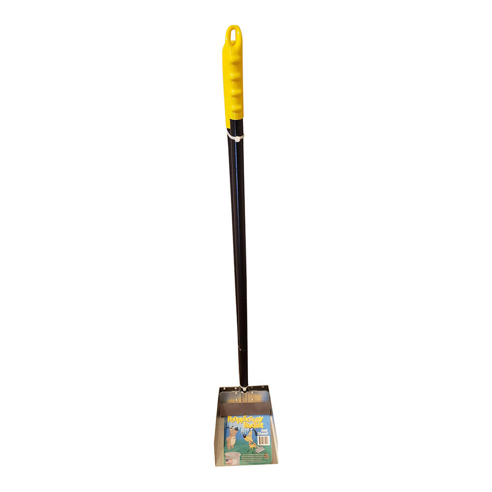Poopy Scoopy Bucket and Shovel, Stainless Steel Dog Waste Tool — Jeffers