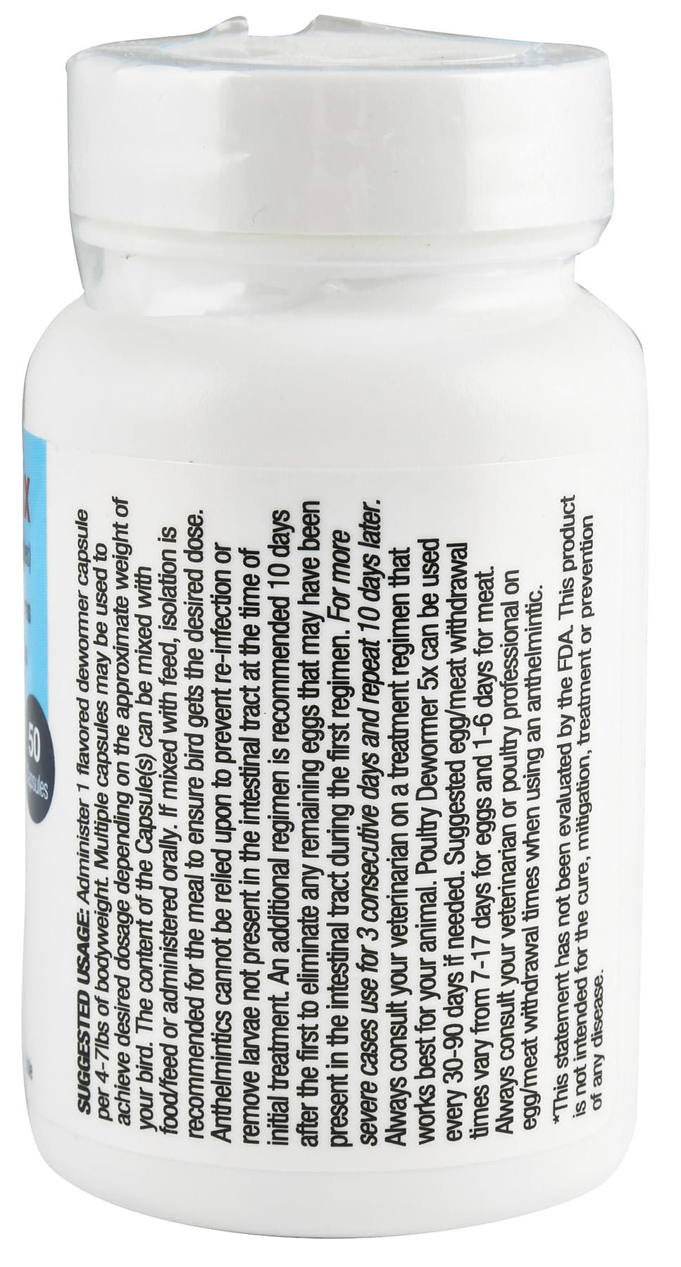 Poultry Dewormer 5x (Chicken Wormer) — Jeffers