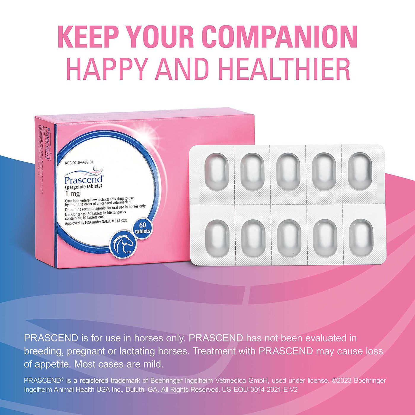 Prascend for Horses, 1 mg Tablet — Jeffers