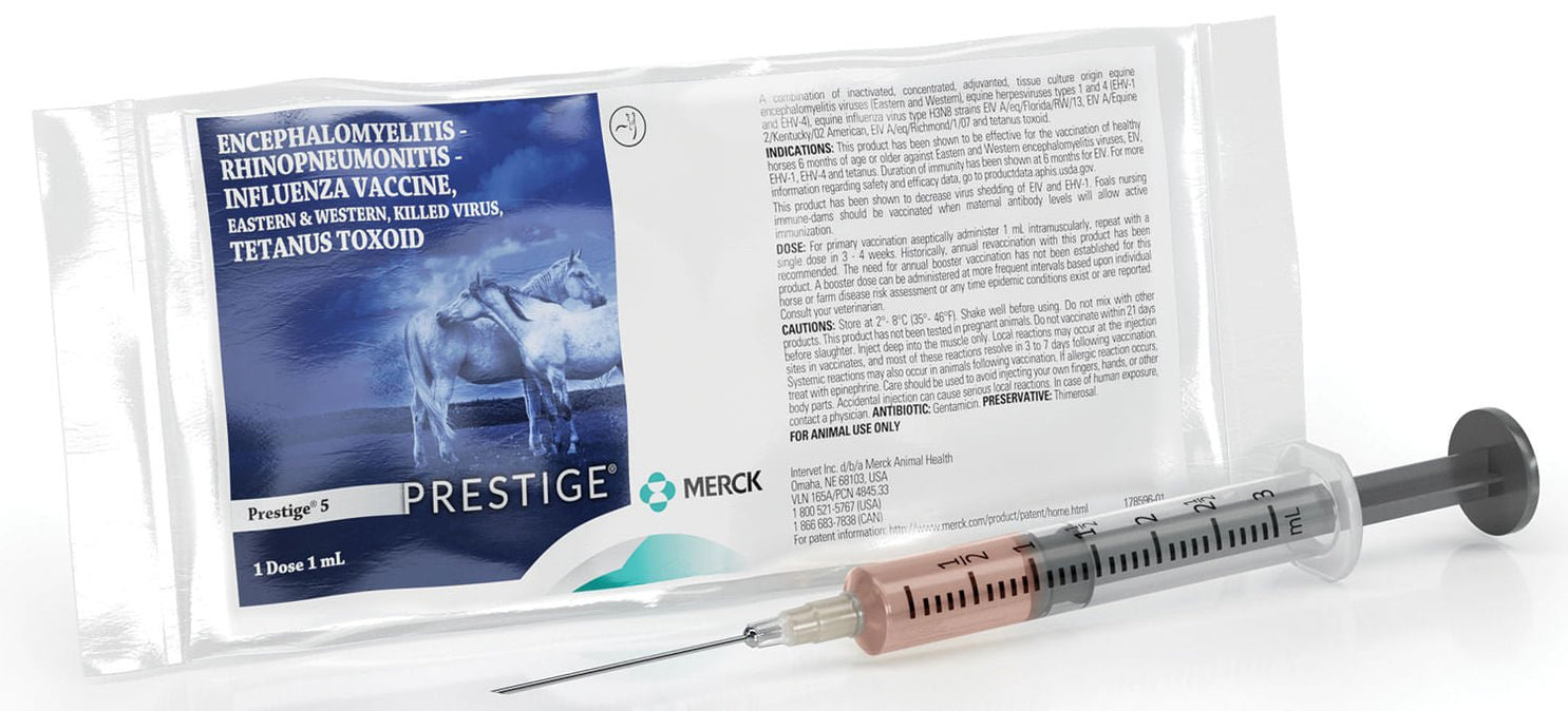 Prestige 5 Horse Vaccine by Merck — Jeffers