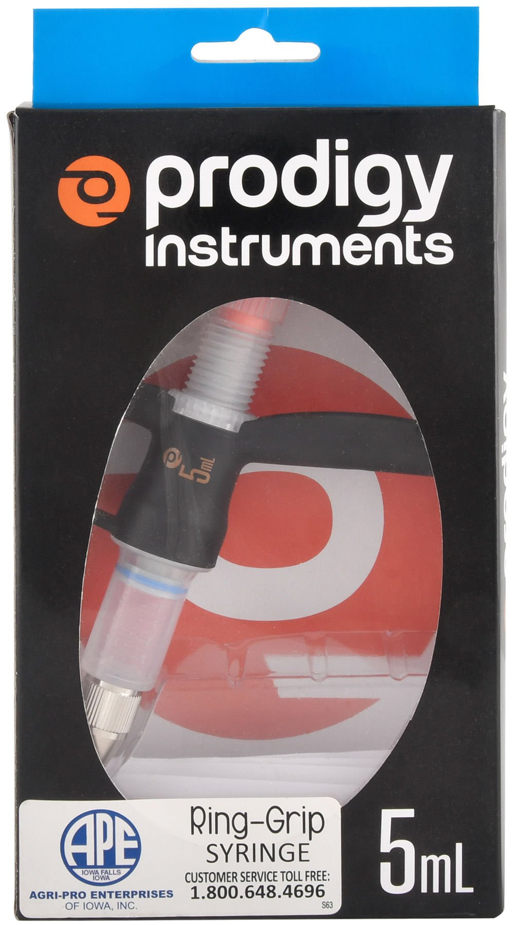 Prodigy Ring-Grip Syringe, 5 mL — Jeffers