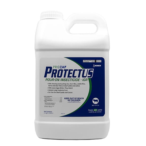 Prozap Protectus Pour-On Insecticide for Cattle — Jeffers