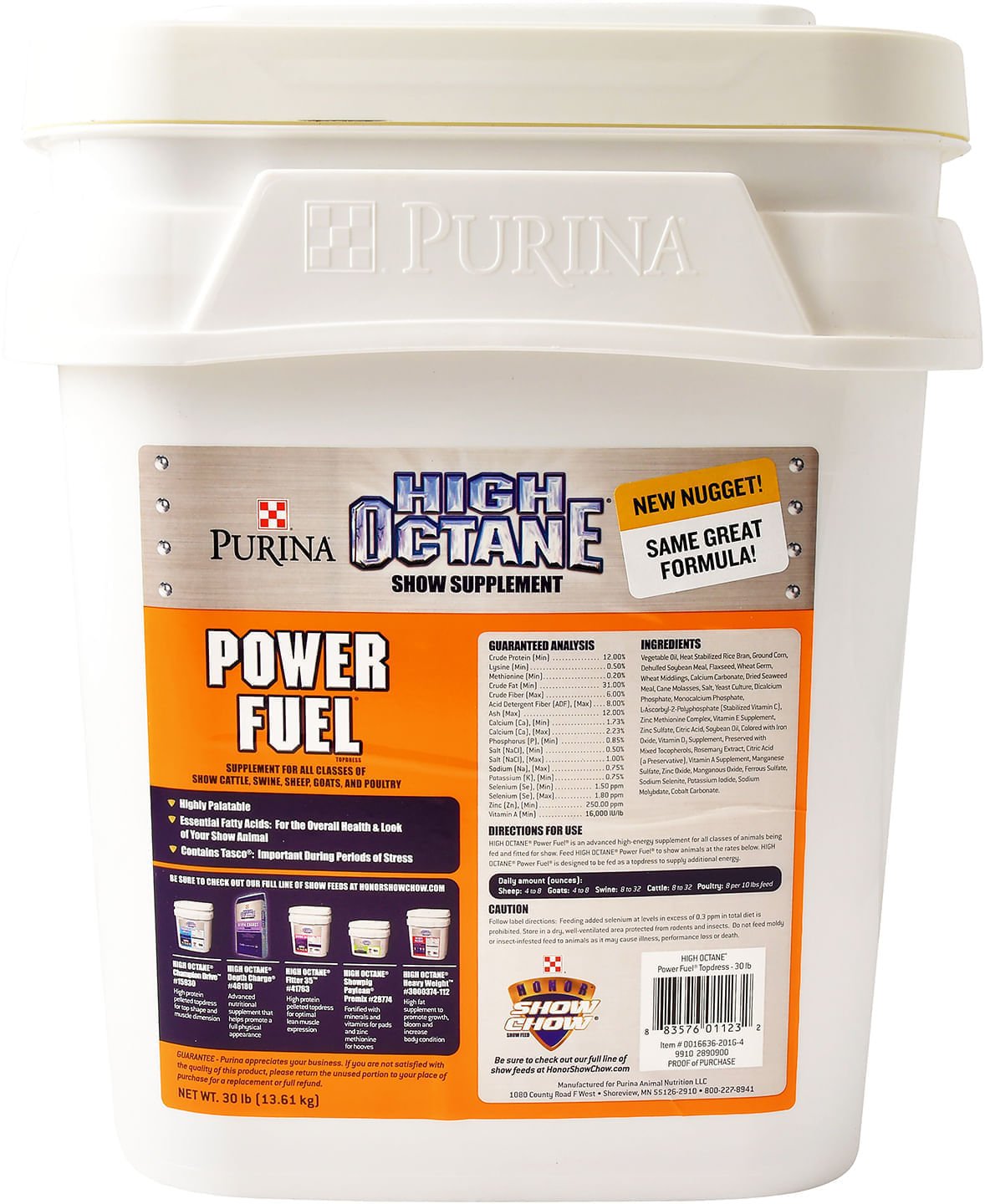 Purina High Octane Power Fuel, 30 lb — Jeffers