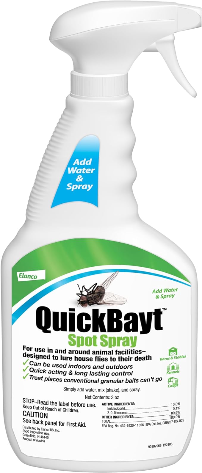 Bayer QuickBayt Spot Spray, 3 oz/24 oz bottle — Jeffers