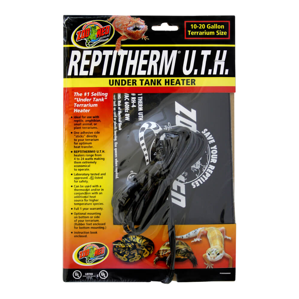 Reptitherm Under Tank Heater 6" x 8", 10-20 Gallon by Zoo-Med — Jeffers