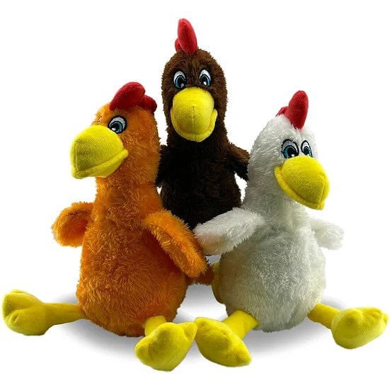 Rodney Rooster Pet Toy, 11", Assorted — Jeffers