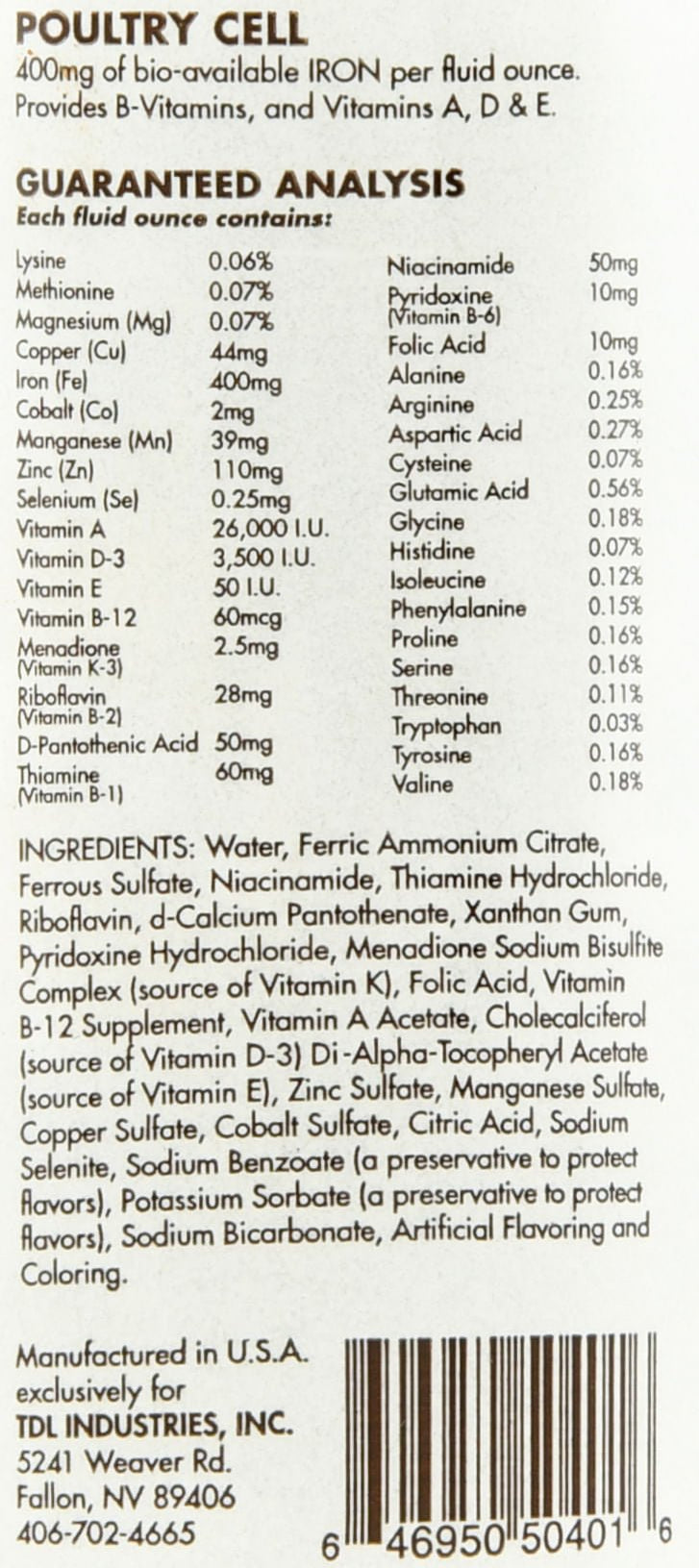 Rooster Booster Poultry Cell Supplement, 16 oz — Jeffers