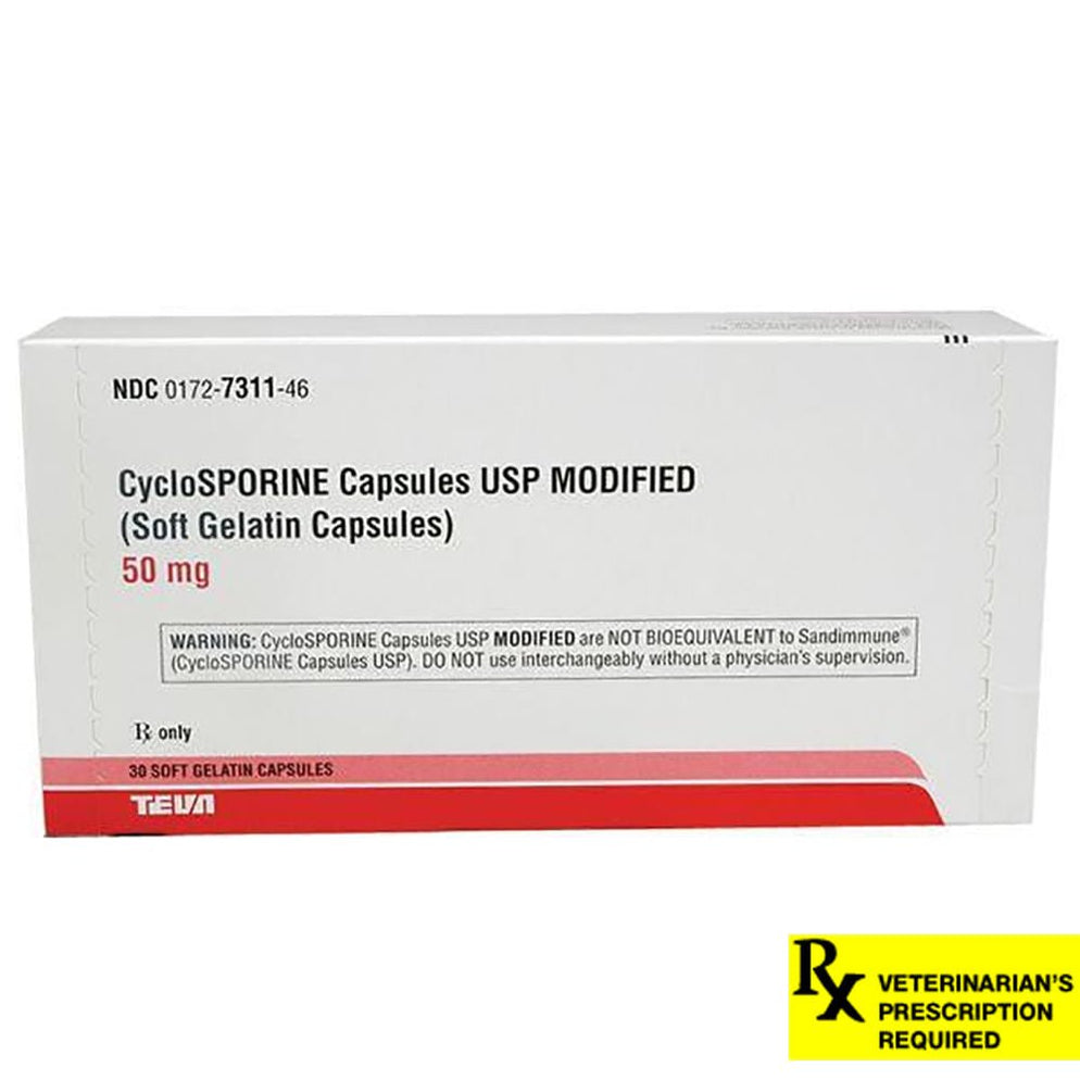 CycloSPORINE Gel Capsule — Jeffers
